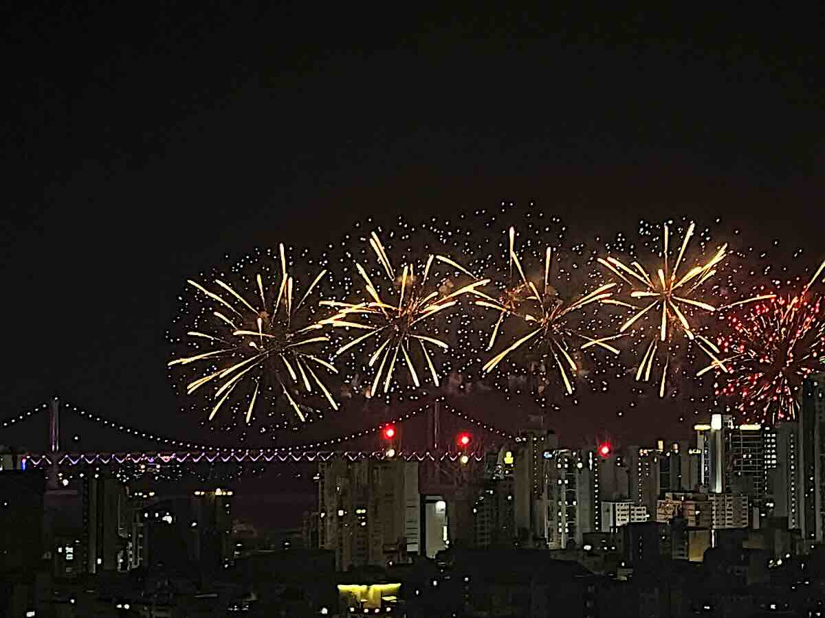 770,000 Attend Busan's 18th Fireworks Festival